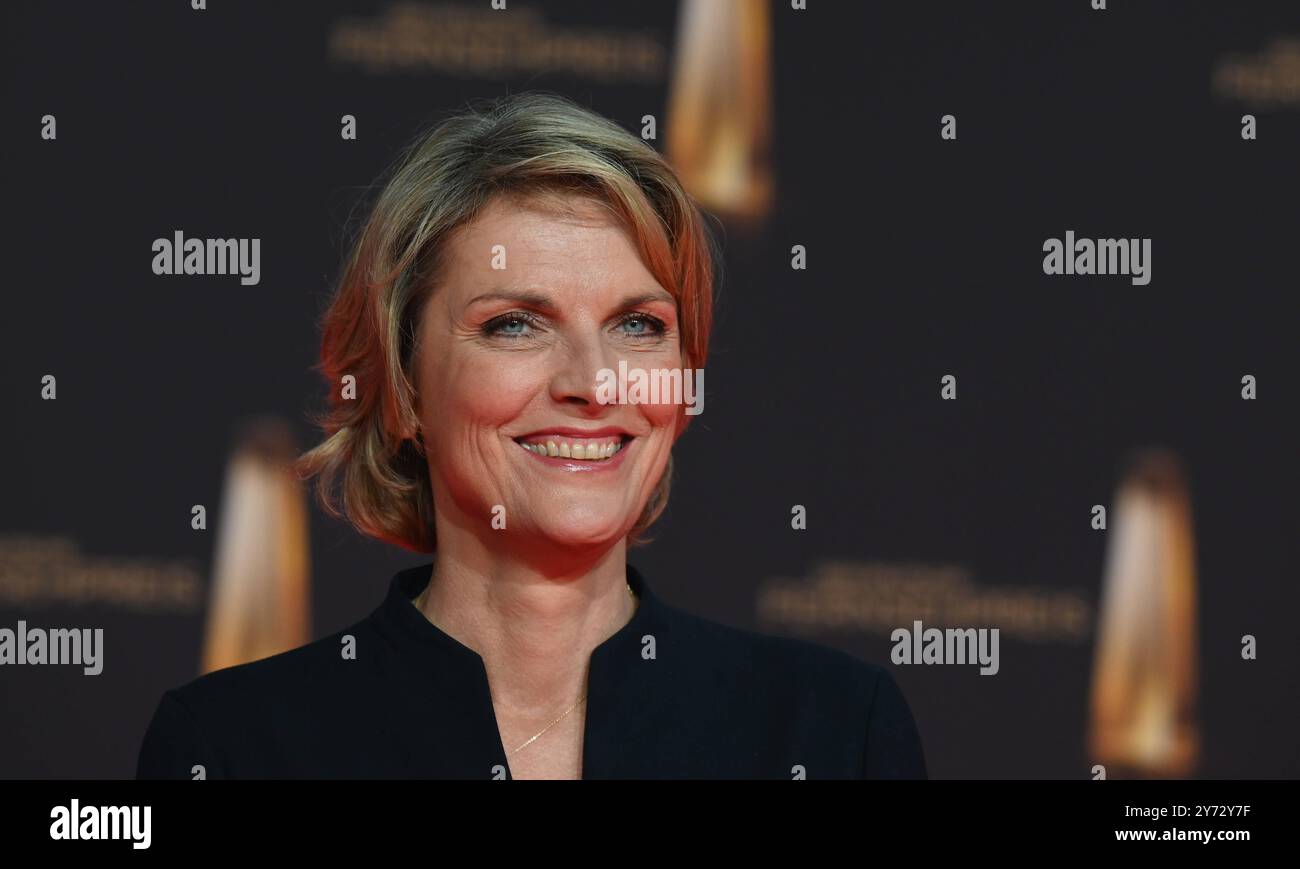 Moderatoren Marietta Slomka kommt zur Gala und Verleihung des Deutschen ...