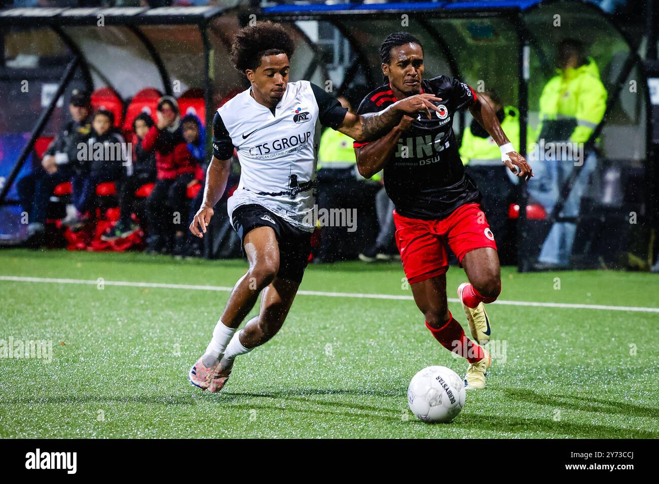 Rotterdam - Elijah Dijkstra von Jong AZ, Jacky Donkor von Excelsior ...