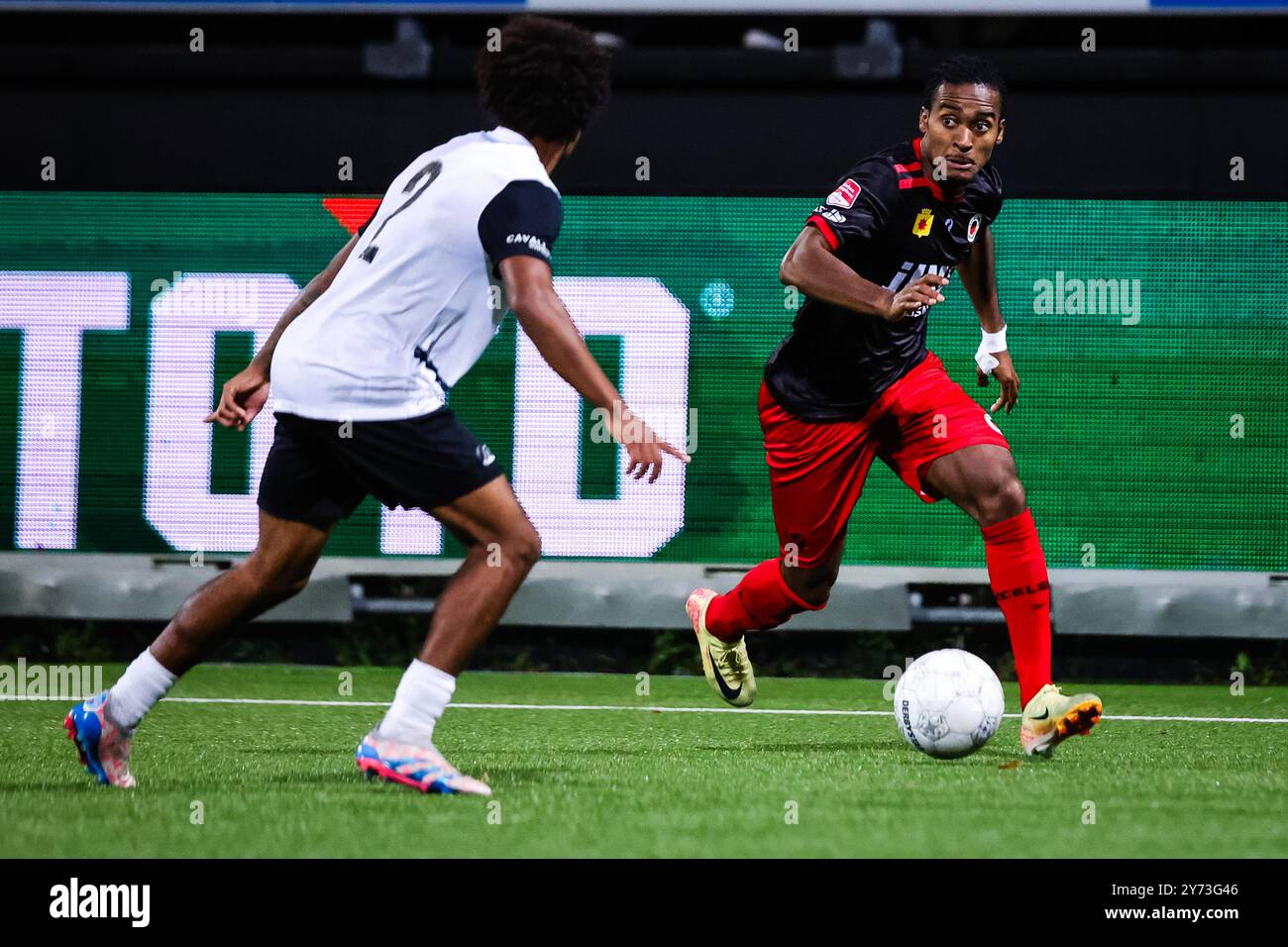 Rotterdam - Jacky Donkor von Excelsior Rotterdam während der 8. Runde ...