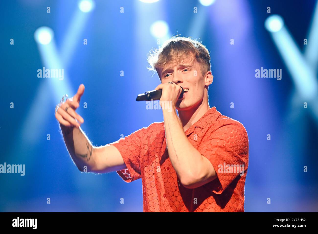 27. September 2024, Rheinland-Pfalz, Neustadt an der Weinstraße: Sänger ...