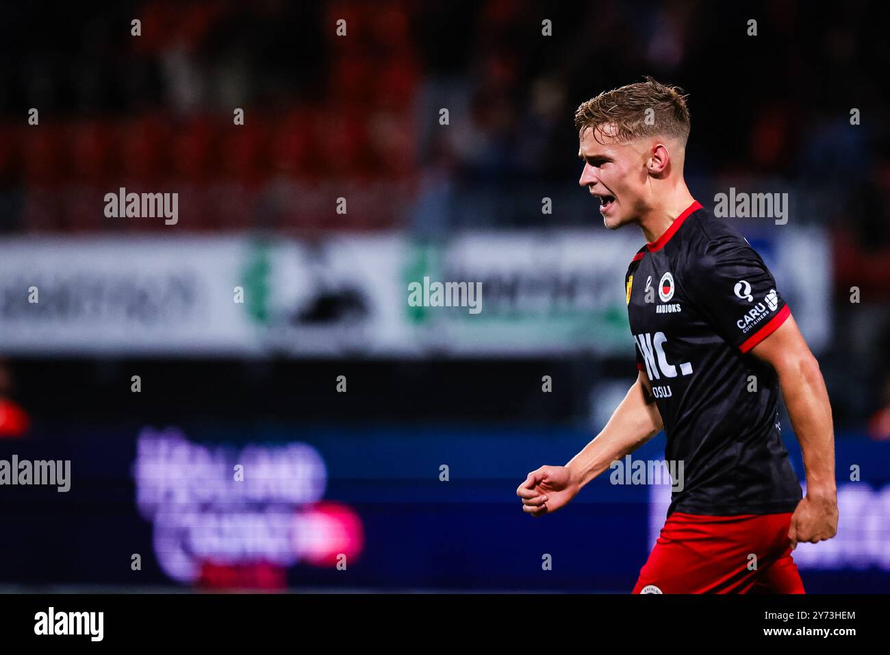 Rotterdam - Noah Naujoks von Excelsior Rotterdam während der achten ...