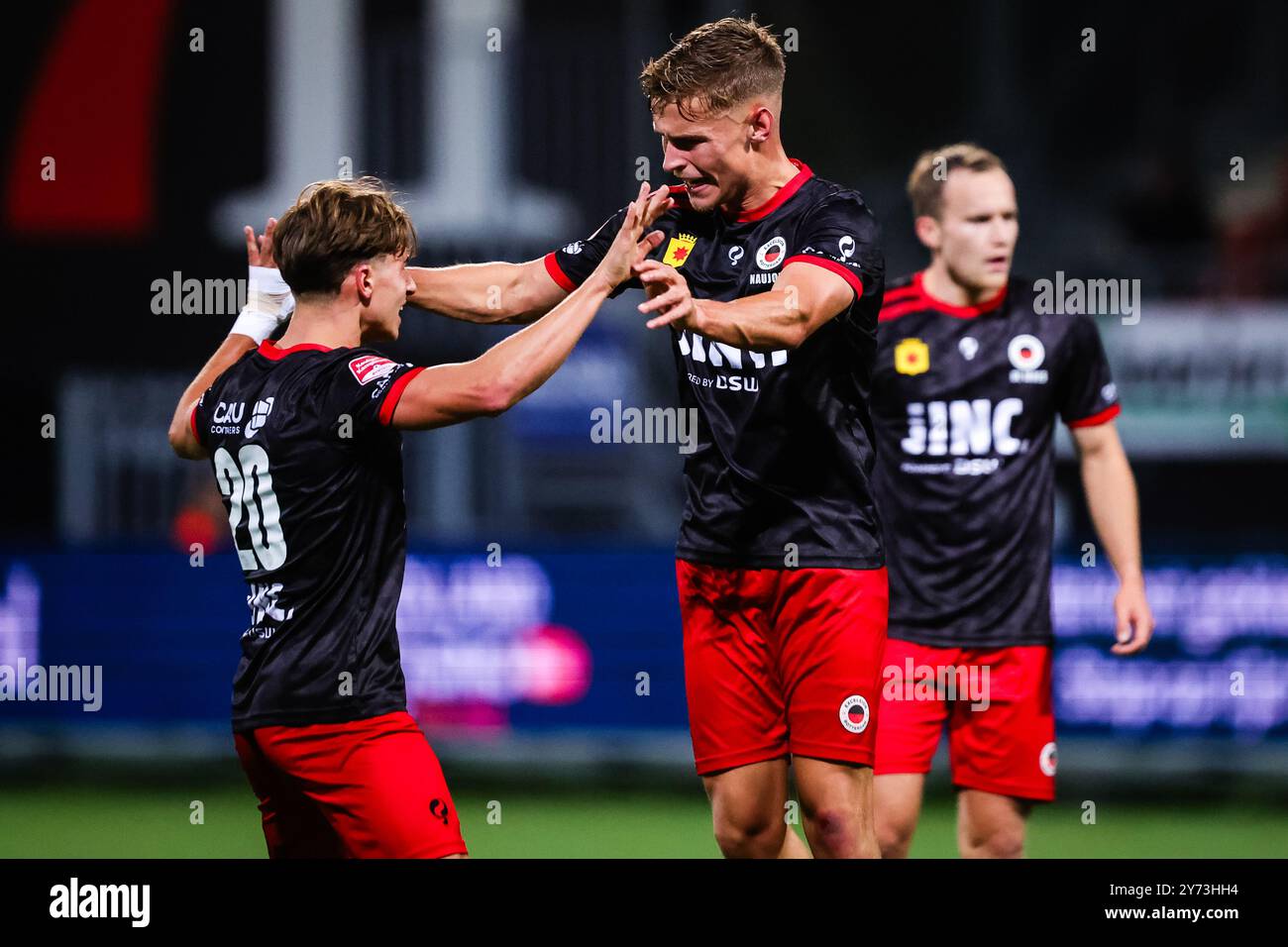 Rotterdam - Noah Naujoks von Excelsior Rotterdam während der achten ...