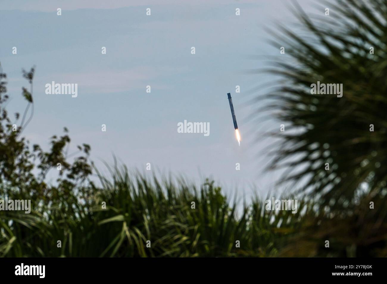 Cape Canaveral, Vereinigte Staaten von Amerika. 28. September 2024. Ein ...