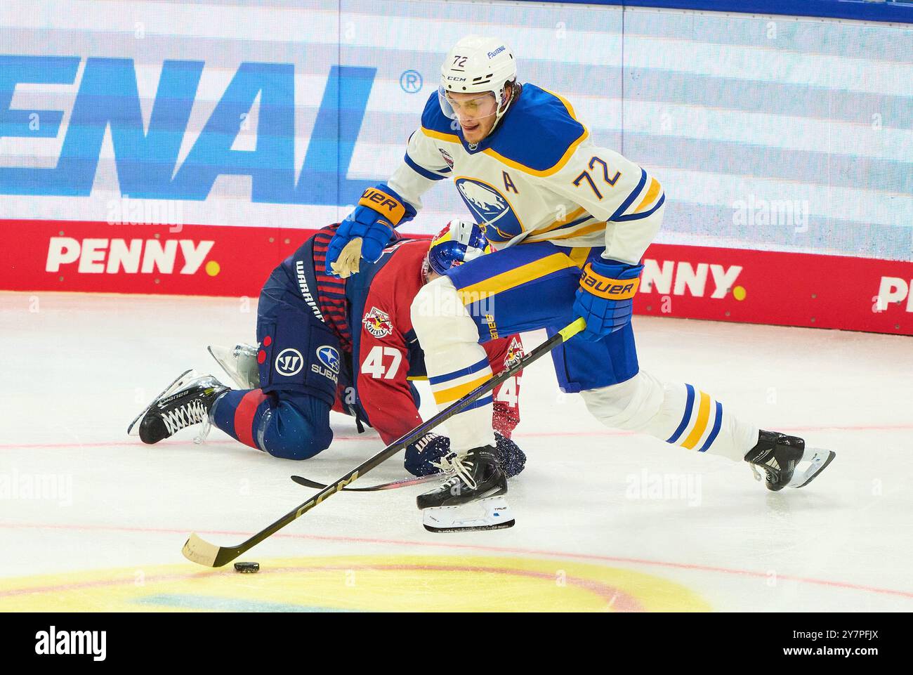München, Deutschland. September 2024. Tage Thompson, Buffalo Sabres 72 ...