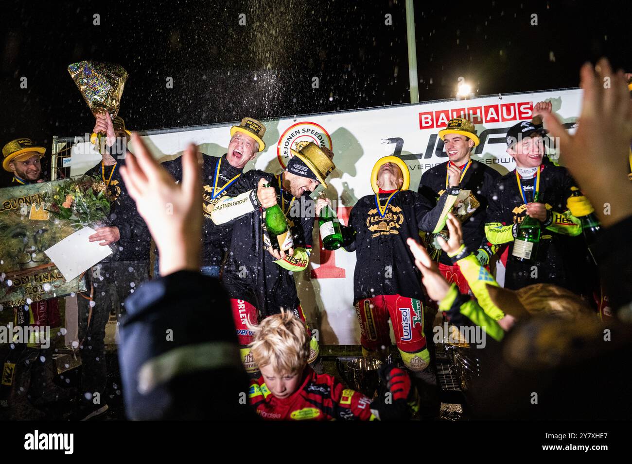 Gislaved, Schweden. Oktober 2024. 241001 Lejonens lagledare Mikael ...