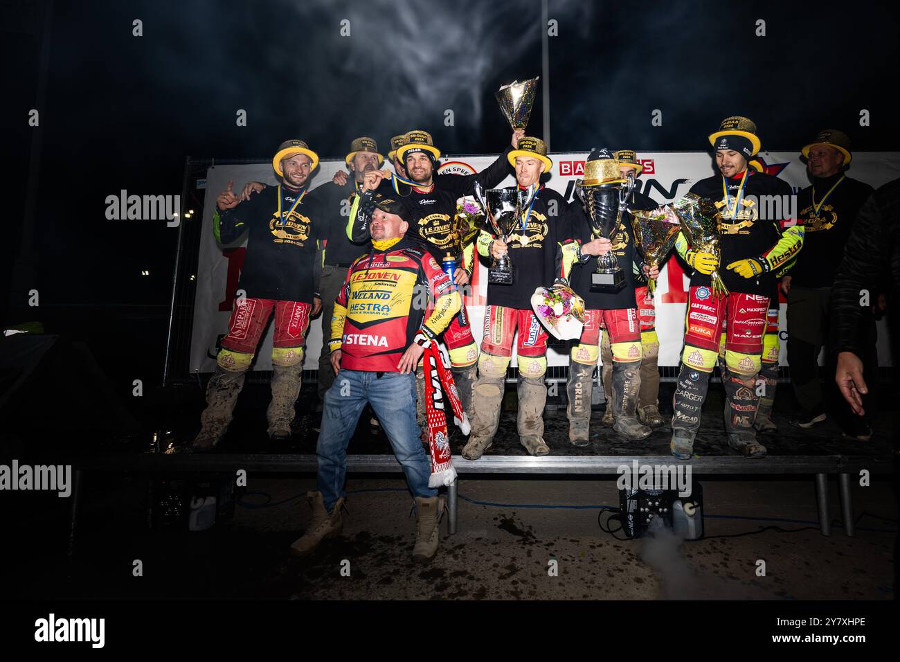 Gislaved, Schweden. Oktober 2024. 241001 Lejonens Kacper Woryna ...