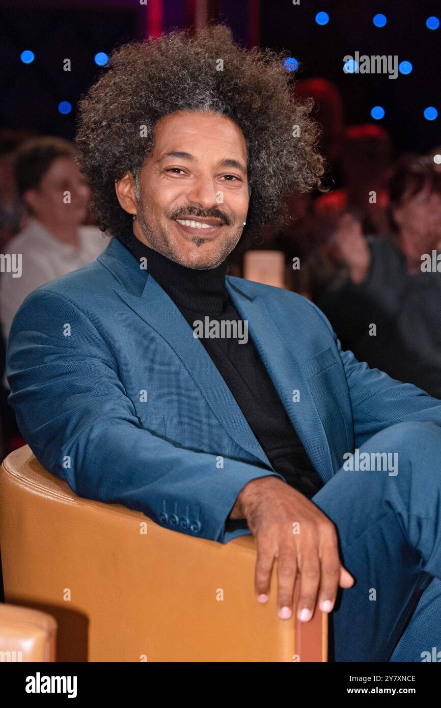 MDR - Flussboot. Schauspieler Tyron Ricketts anläßlich der Aufzeichnung ...