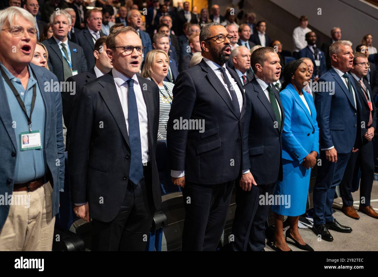 Kandidaten für die Führung der konservativen Partei Tom Tugendhat ...
