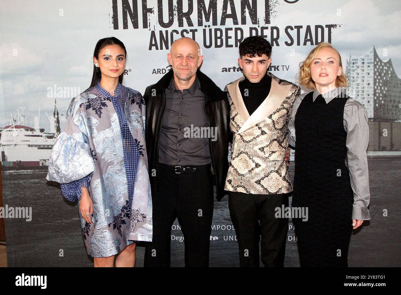 Bayan Layla, Jürgen Vogel, Ali Reza Ahmadi und Elisa Schlott, die ...