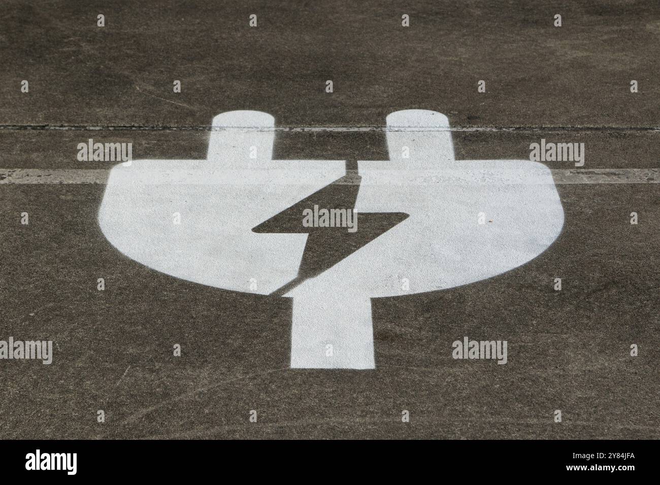 Mobilität, e-Charging Hamburg, Symbol, Ladestation für Elektrofahrzeuge ...