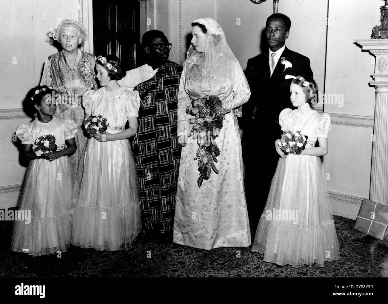 Die Hochzeit fand heute in St. John's Chruch, St. John's Wood statt ...