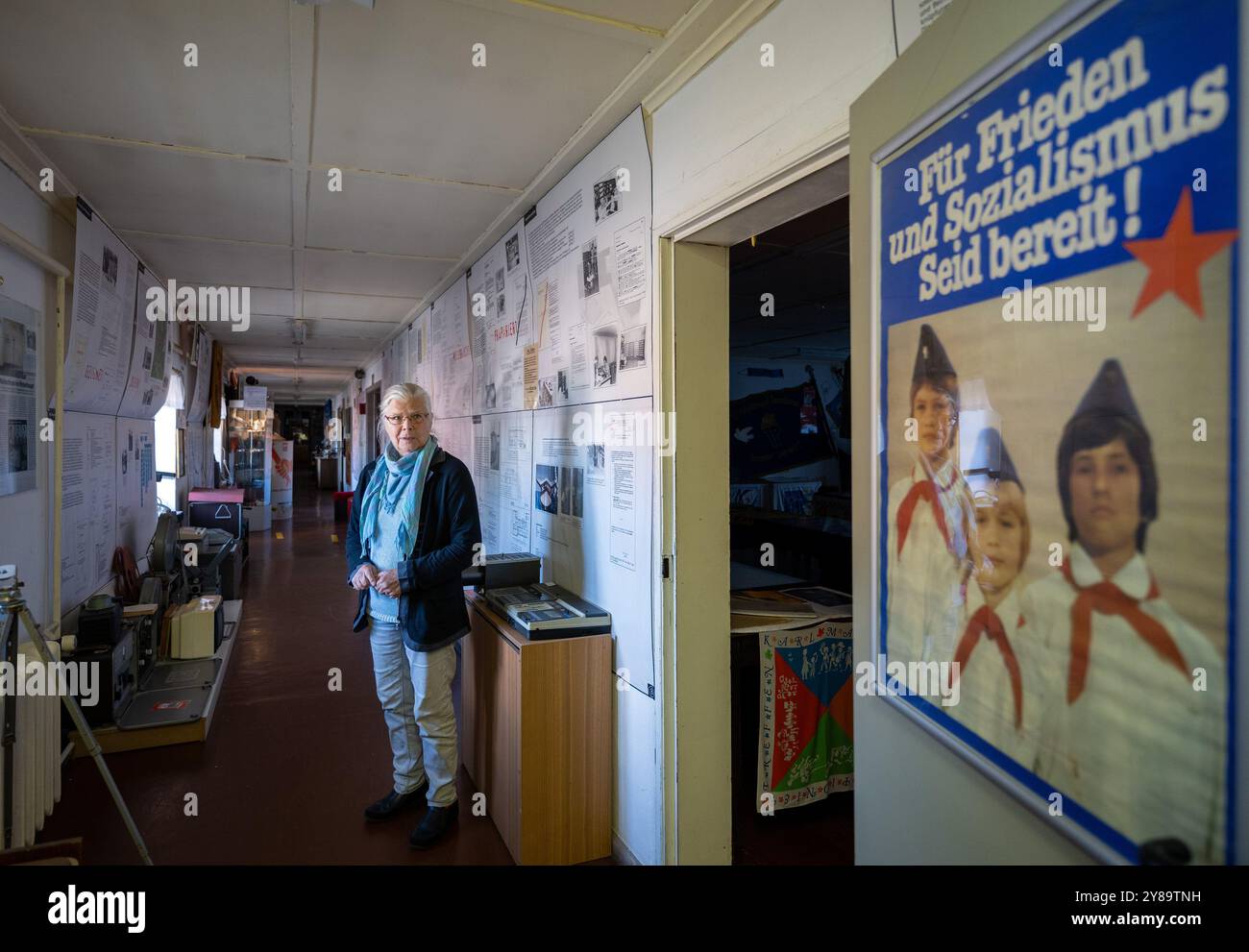30. September 2024, Brandenburg, Perleberg: Museumsdirektorin Gisela ...
