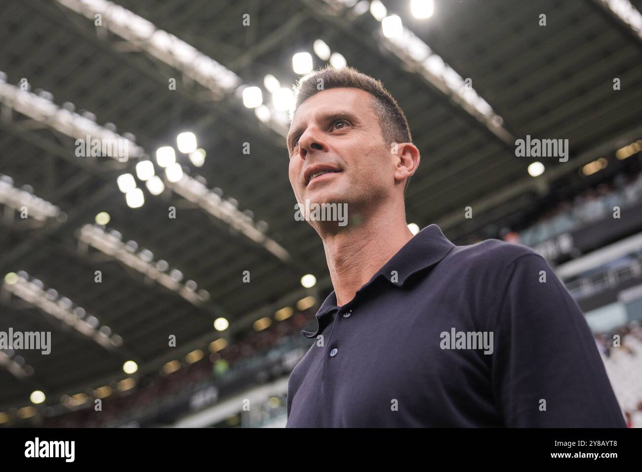 Juventus’ Cheftrainer Thiago Motta vor dem Freundschaftsspiel zwischen ...