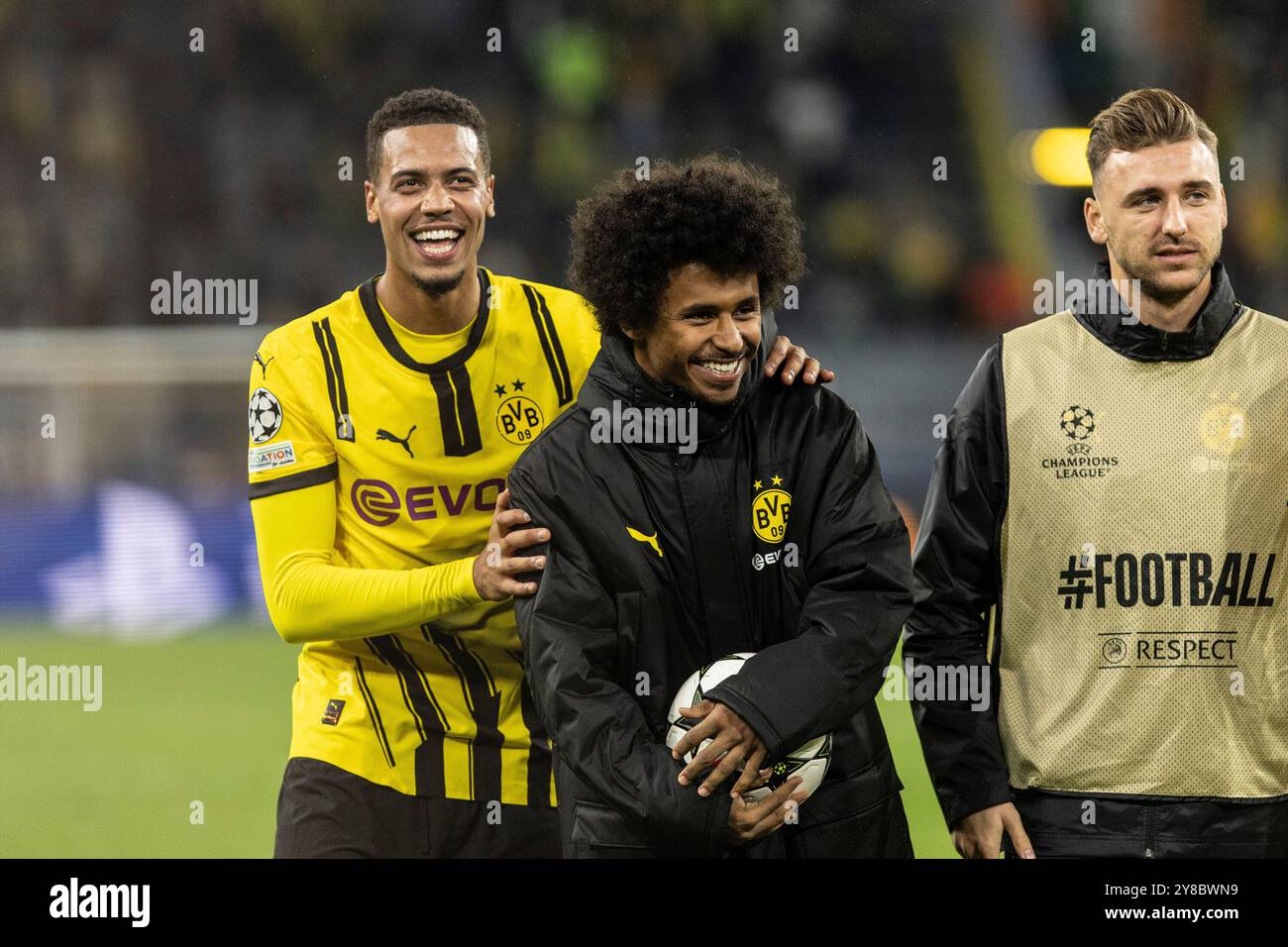 Karim Adeyemi (Borussia Dortmund, 27), Felix Nmecha (Borussia Dortmund ...