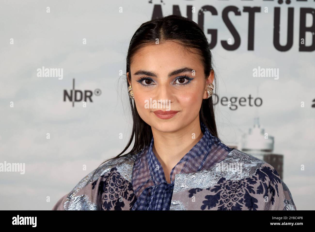 Schauspielerin Bayan Layla, Fototermin zur ARD-Thriller-Serie mit dem ...