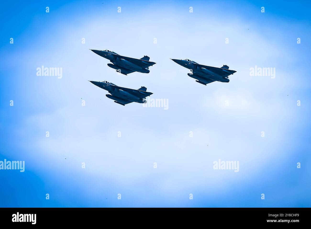 Air Show von IAF die 92. Air Adventure Show Chennai Air Show 2024 der ...