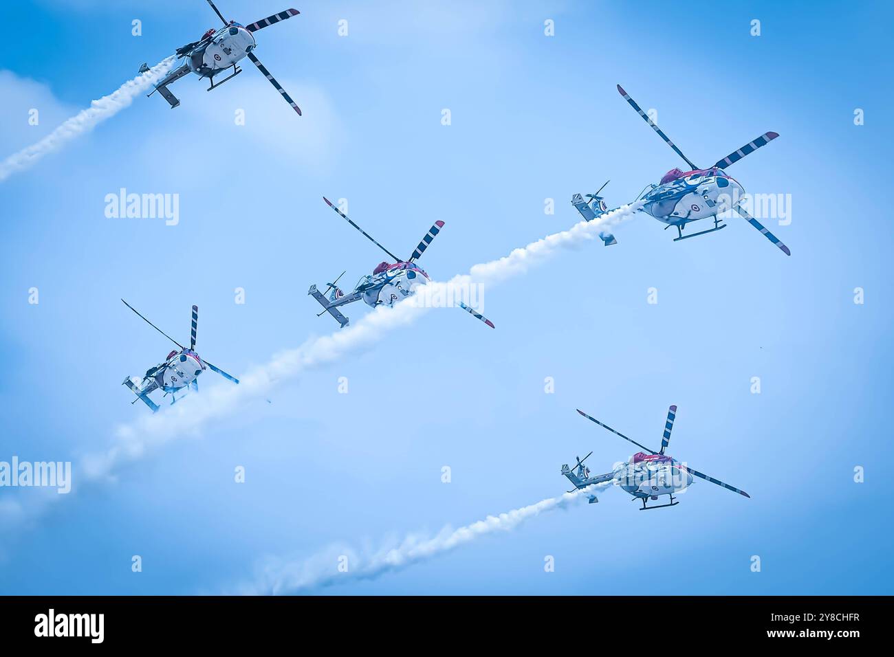 Air Show von IAF die 92. Air Adventure Show Chennai Air Show 2024 der ...