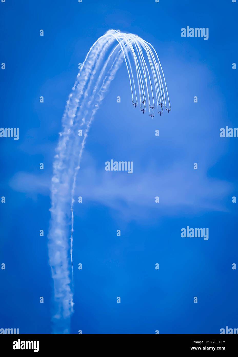 Air Show von IAF die 92. Air Adventure Show Chennai Air Show 2024 der ...