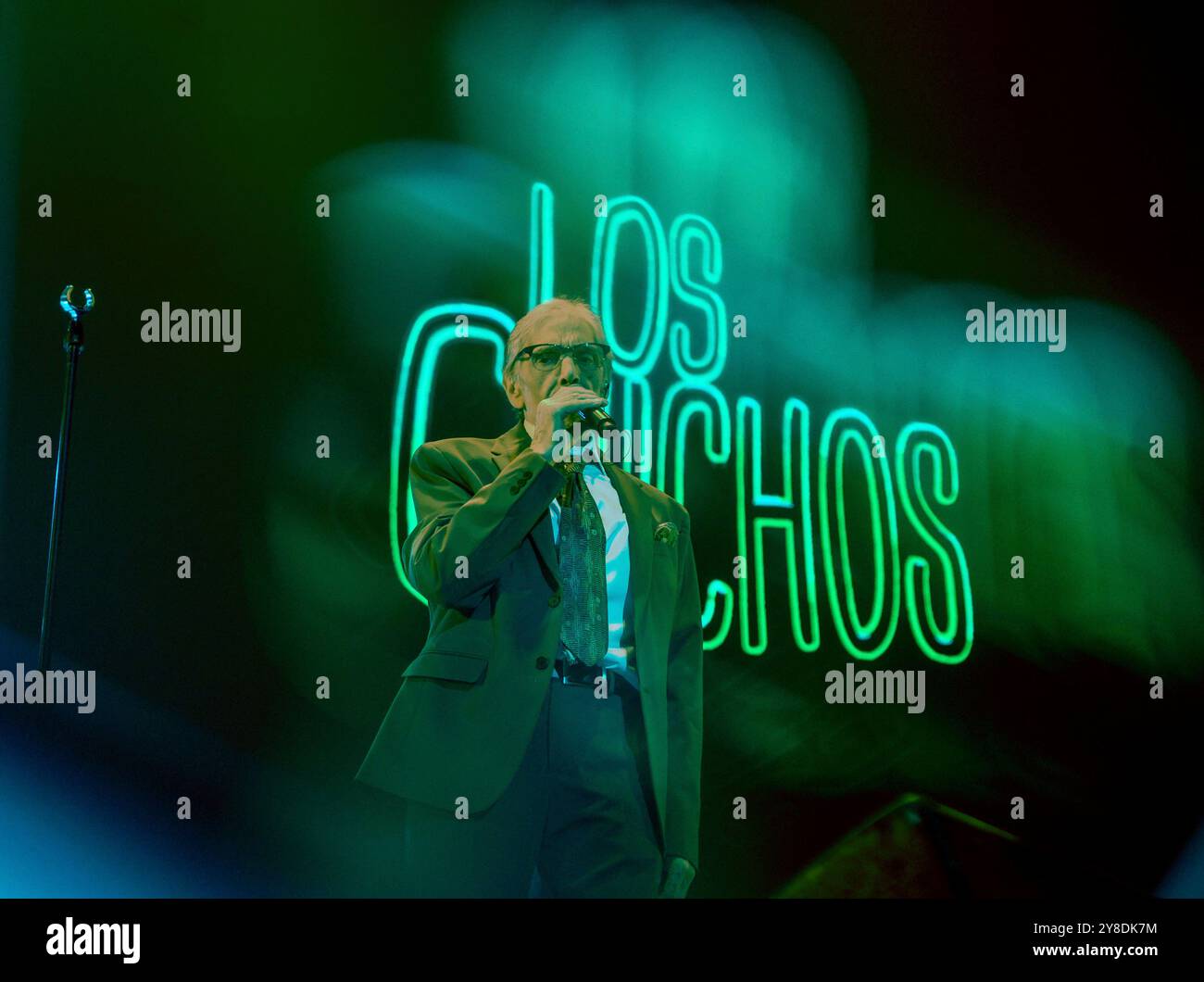 Los Chichos during their performance at the WiZink Center, October 4 ...