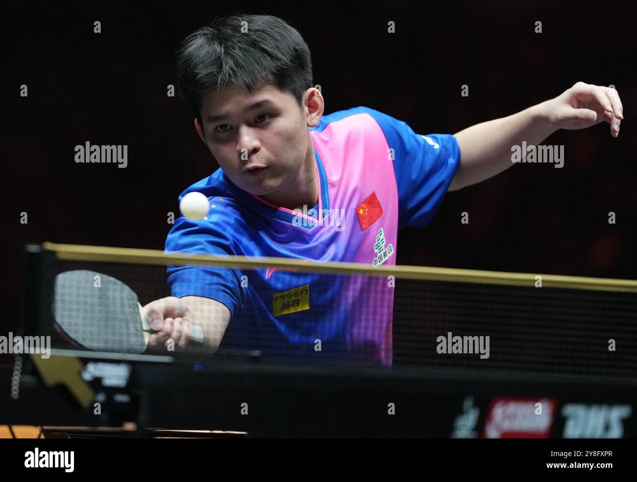 Peking, China. Oktober 2024. LIN Shidong trifft im Halbfinale der ...