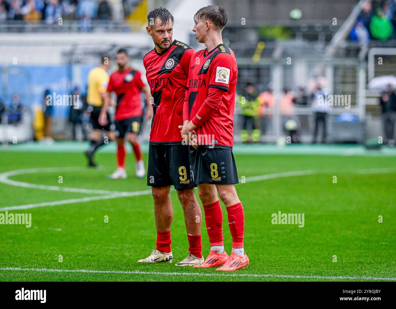 München, Deutschland. Oktober 2024. Thijmen Goppel (SV Wehen Wiesbaden ...