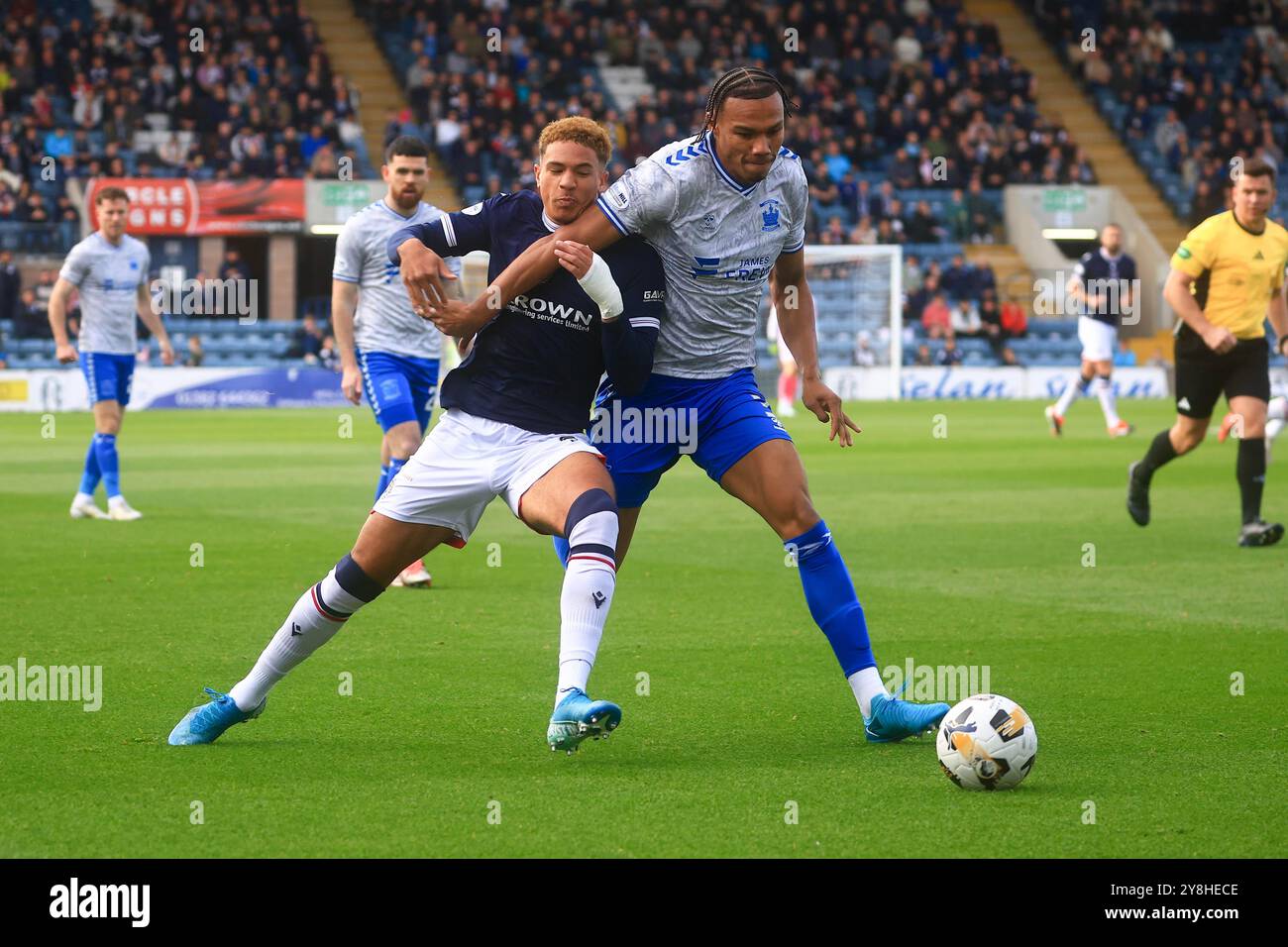 5. Oktober 2024; Dens Park, Dundee, Schottland: Schottischer ...