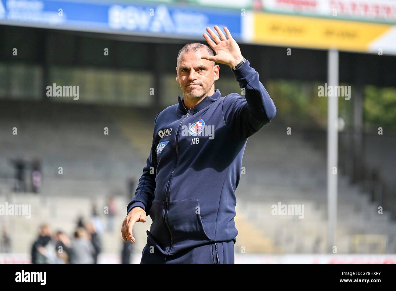 Freiburg, Deutschland. Oktober 2024. Marco Gebhardt (1. FFC Turbine ...