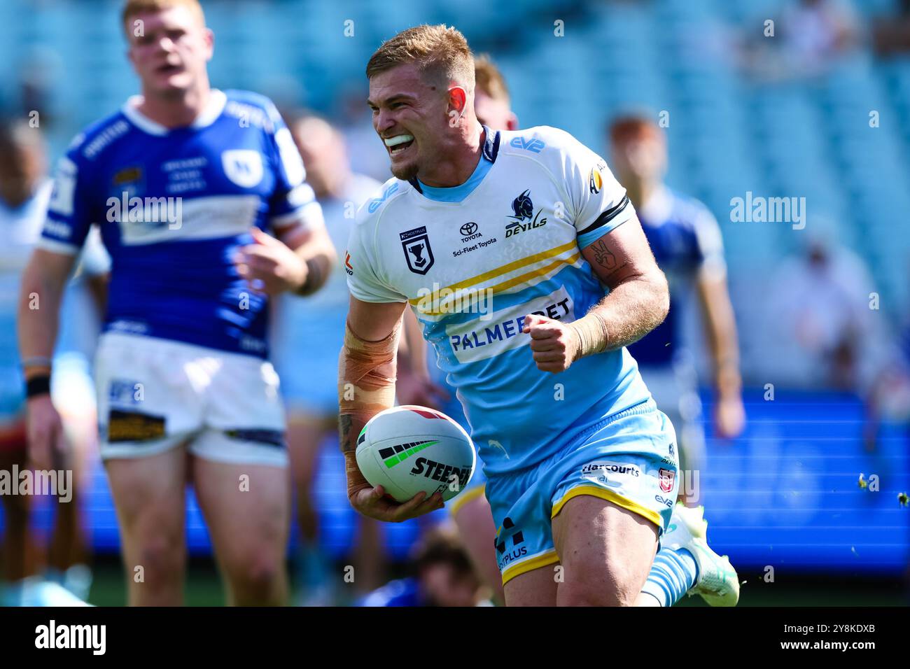 Sydney, Australien, 6. Oktober 2024. Oryn Keeley von den Norths Devils ...