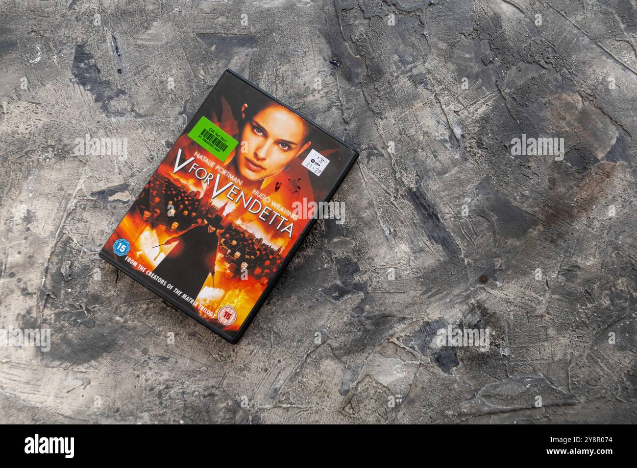 Mit dem Gesicht von Natali Portman als Evey Hammond in DC Comics' V for ...