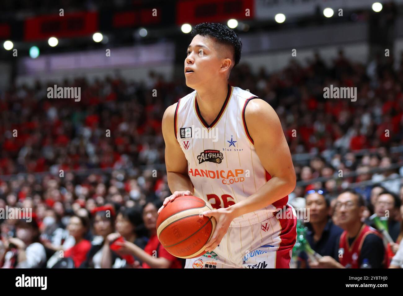 Yoyogi 1. Gymnasium, Tokio, Japan. Oktober 2024. Takuma Enokida (Alphas), 5. OKTOBER 2024 ...