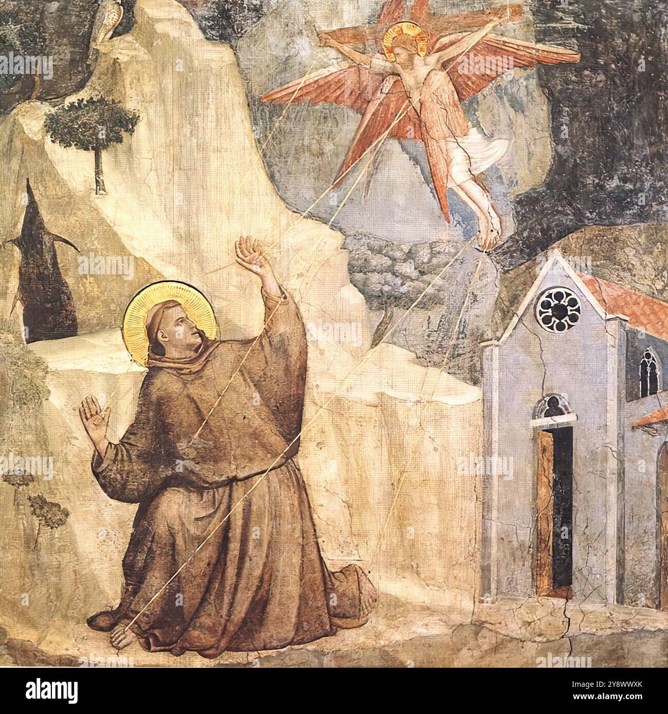 GIOTTO di Bondone (* 1267, Vespignano, d. 1337, Florenz) Szenen aus dem ...