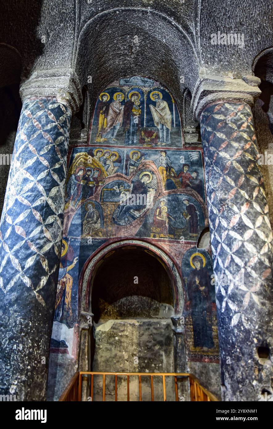 Kloster Eski Gümüşler (Altsilber) das Kloster mit dem lächelnden Bild ...