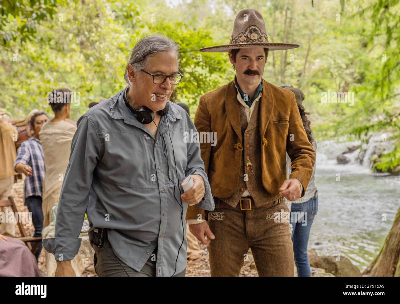 PEDRO PARAMO, von links: regisseur Rodrigo Prieto, Manuel Garcia-Rulfo ...