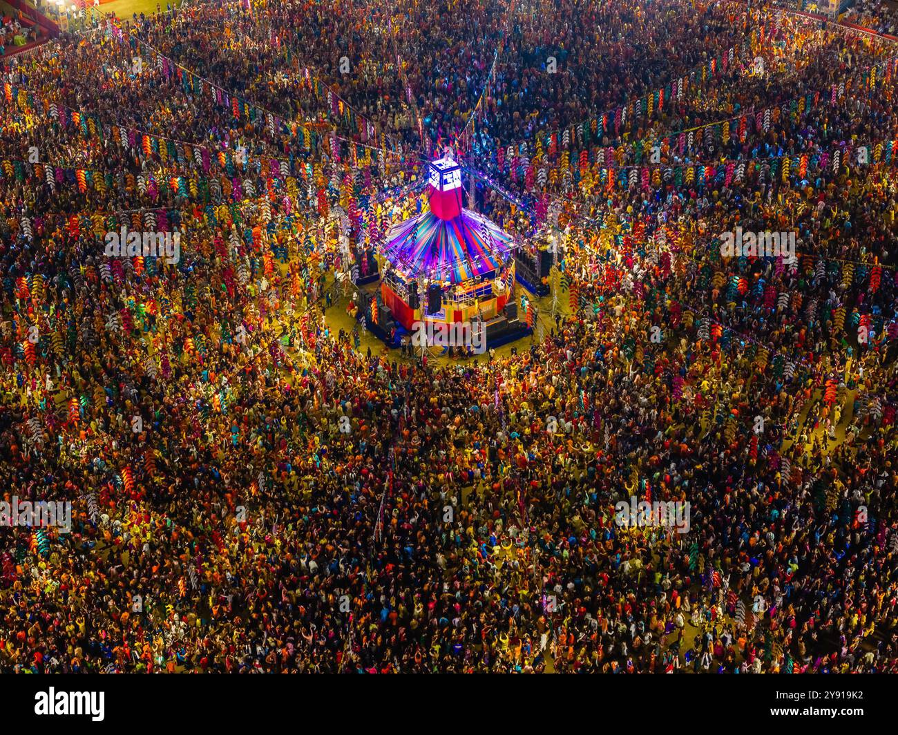 Vadodara, Gujarat, Indien. Oktober 2024. Luftaufnahme der weltweit ...