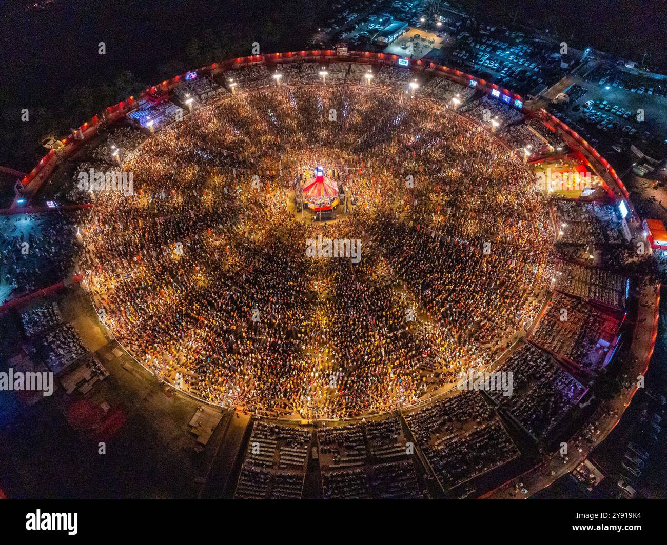 Vadodara, Gujarat, Indien. Oktober 2024. Luftaufnahme der weltweit ...