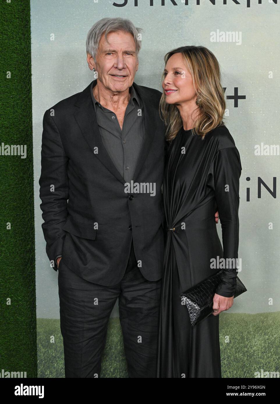 West Hollywood, USA. Oktober 2024. Harrison Ford und Calista Flockhart ...