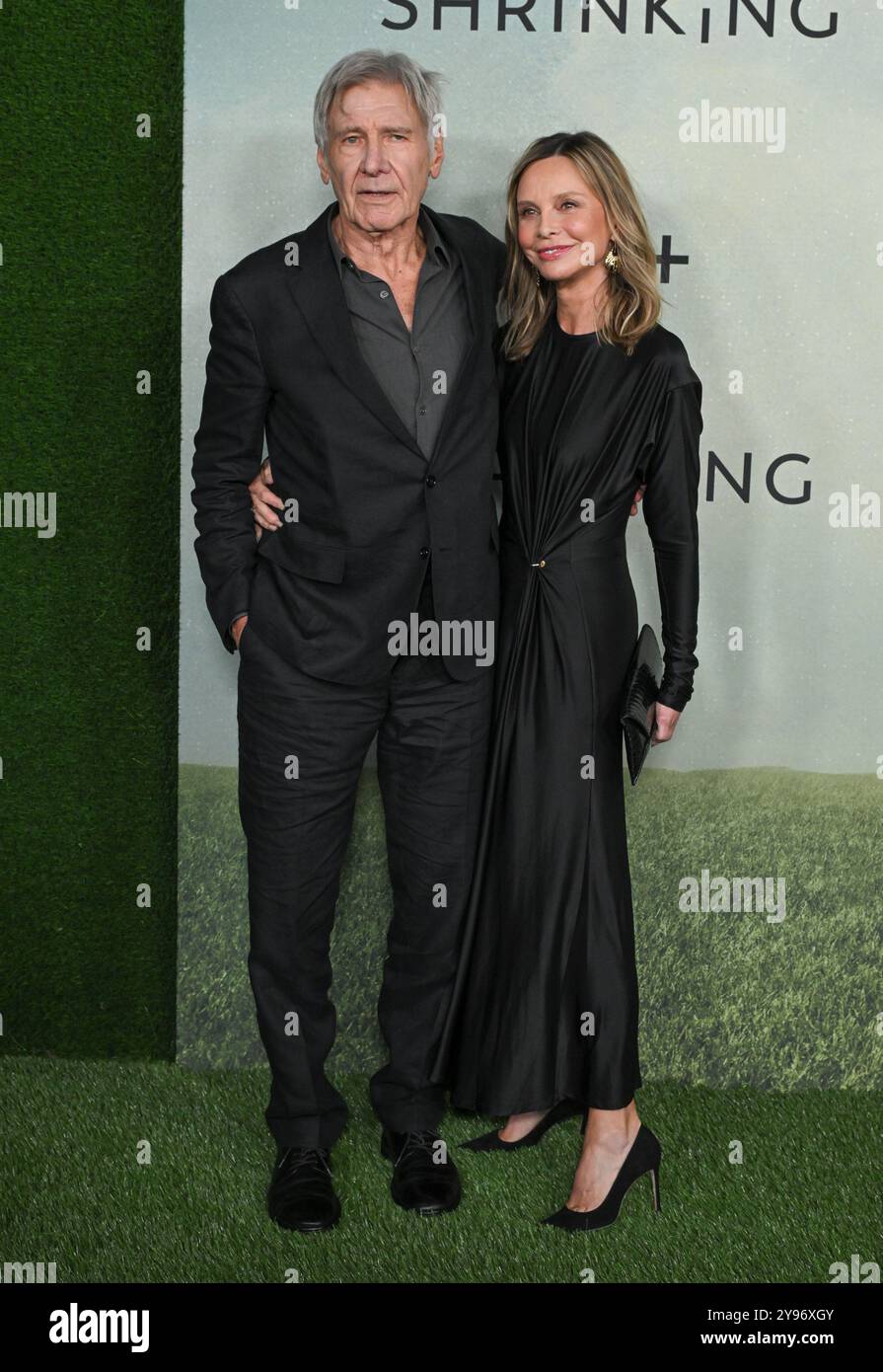 West Hollywood, USA. Oktober 2024. Harrison Ford und Calista Flockhart ...