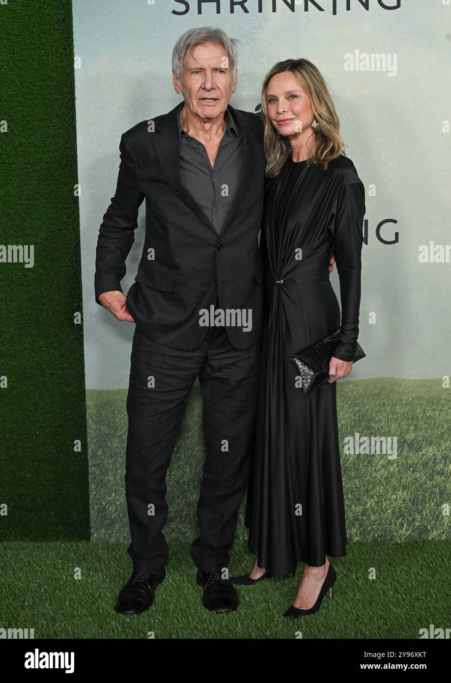 West Hollywood, USA. Oktober 2024. Harrison Ford und Calista Flockhart ...