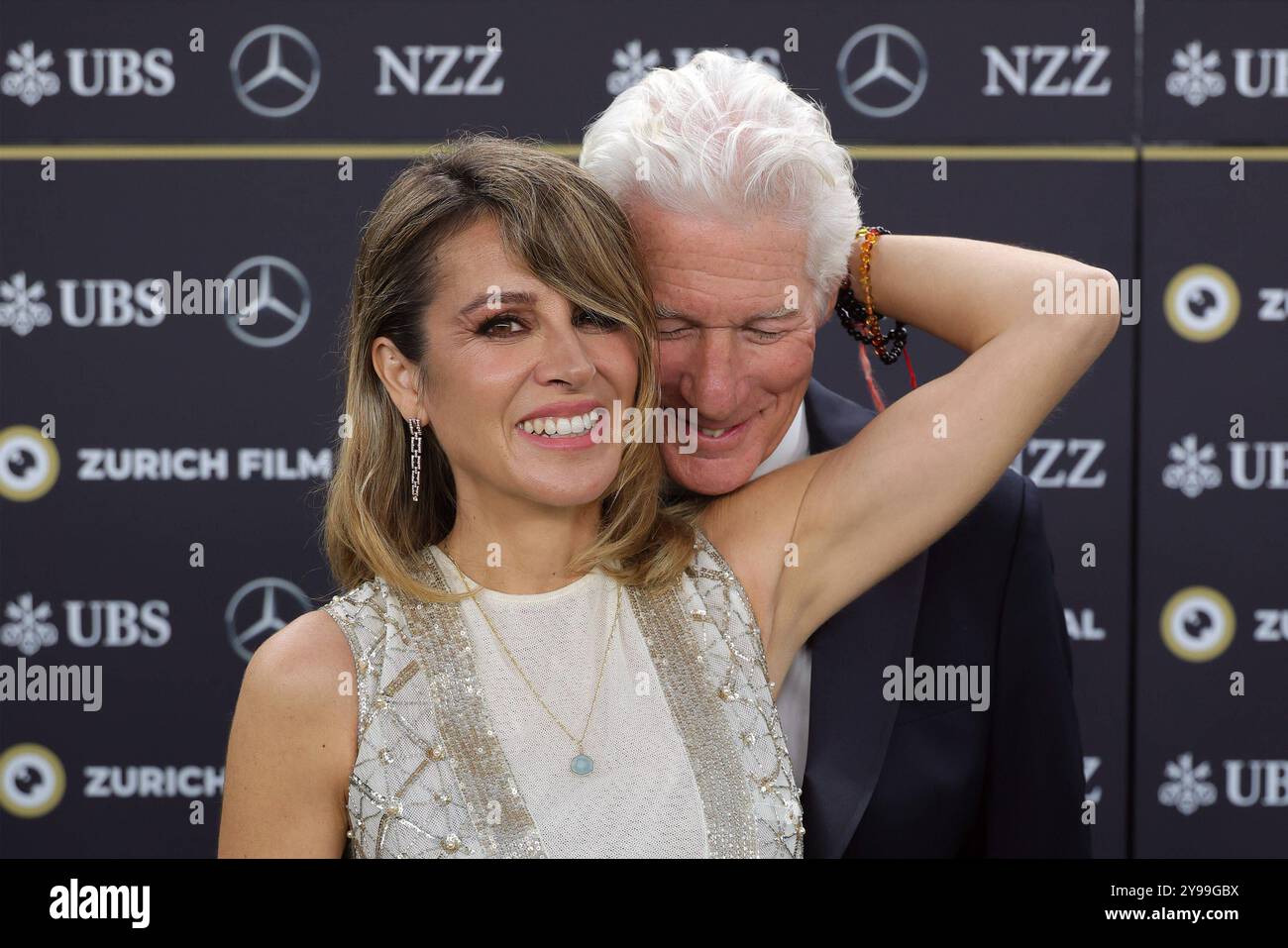Richard Gere - 20. Zürcher Filmfestival 2024 Richard Gere mit Ehefrau ...