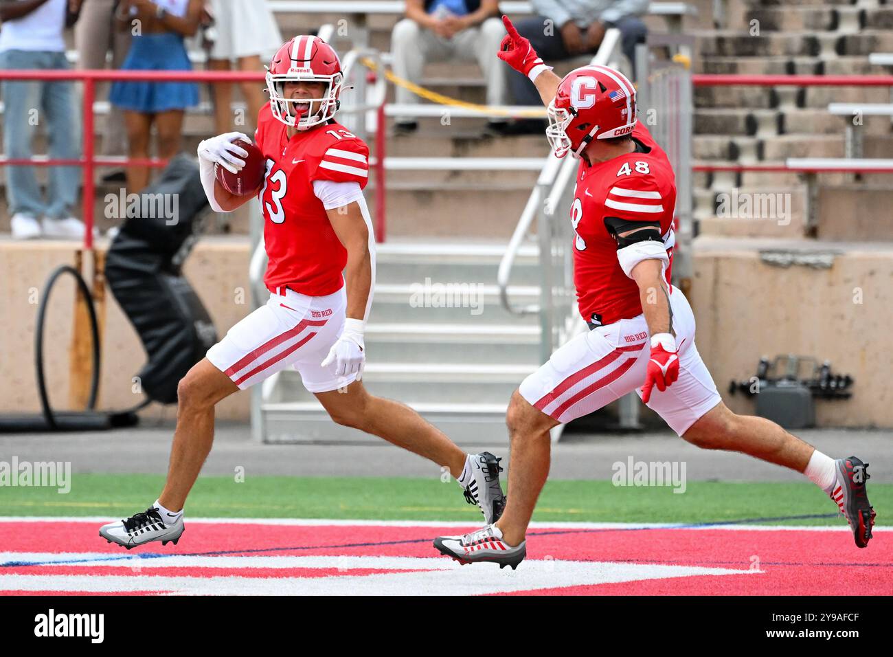 Ithaca, NY, USA. September 2024. Cornell Big Red Wide Receiver Parker ...