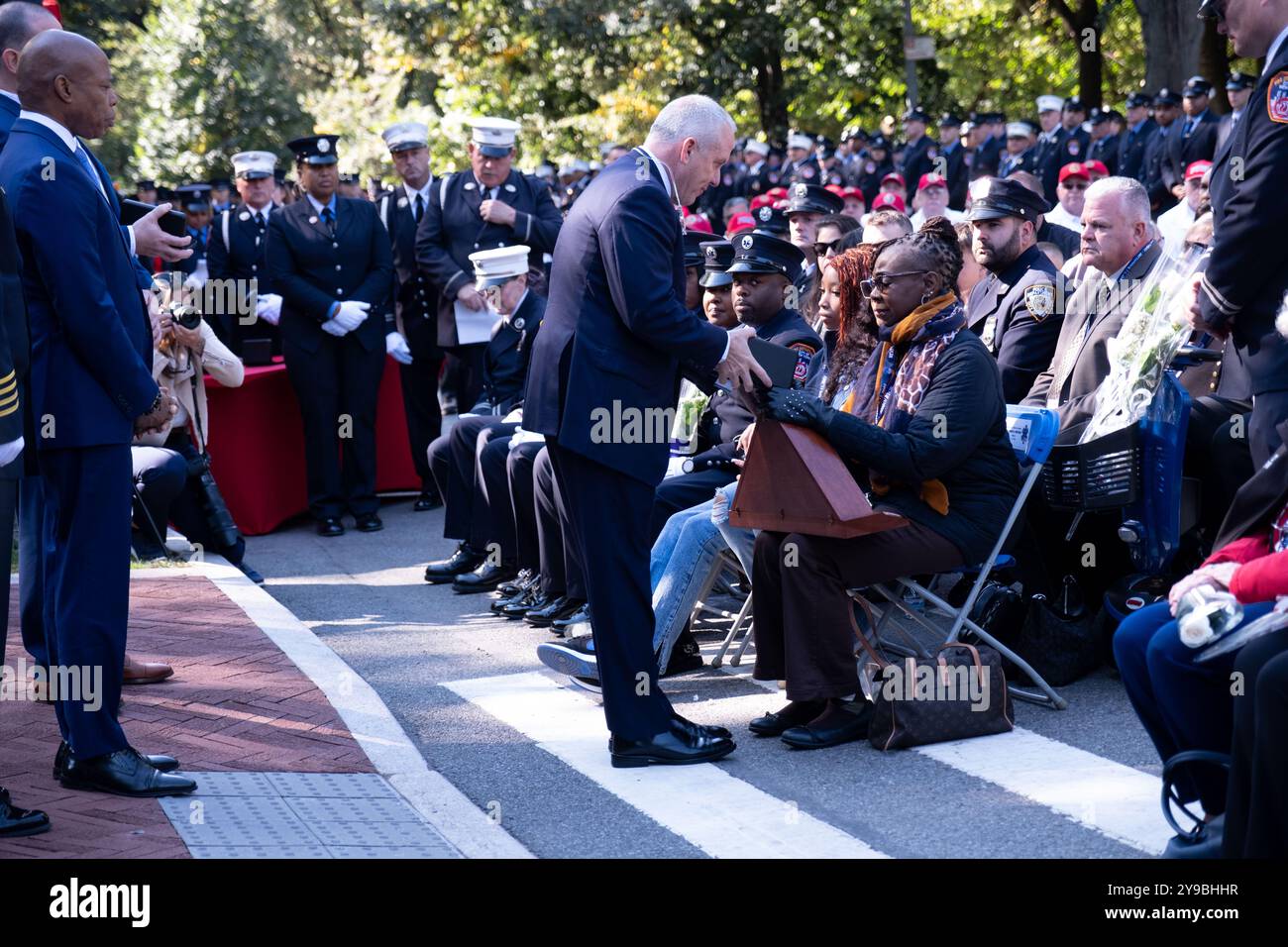New York, Usa. Oktober 2024. Eric Adams, Bürgermeister von New York ...