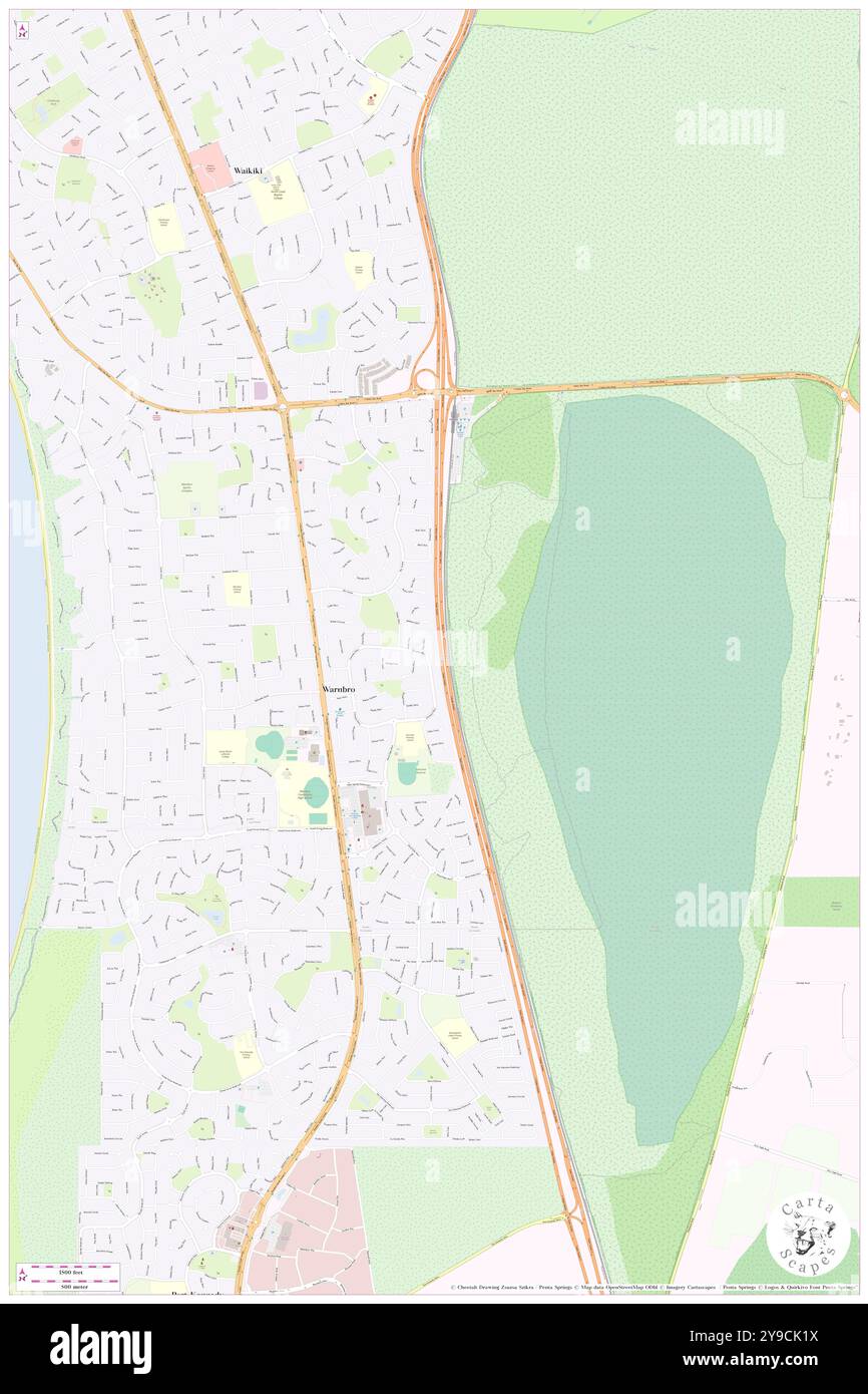 Warnbro, Rockingham, AU, Australien, Westaustralien, s 32 19' 35''', N ...