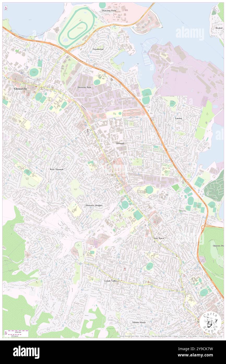 Moonah, Glenorchy, AU, Australien, Tasmanien, s 42 50' 46''', N 147 18 ...