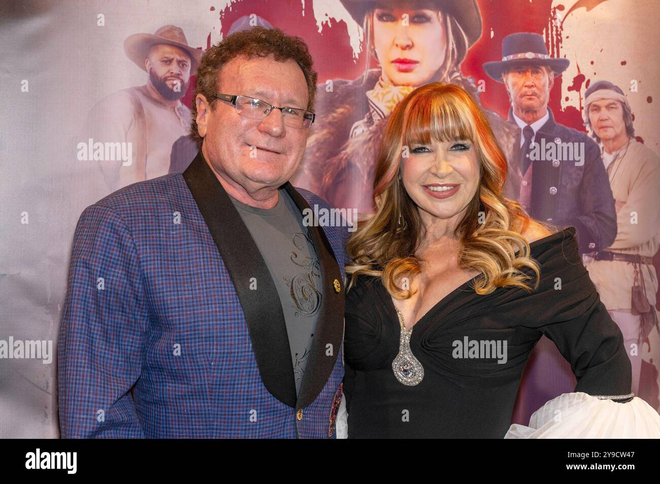 Robert M. Goldman und Cynthia Rothrock bei der Premiere des Kinofilms ...