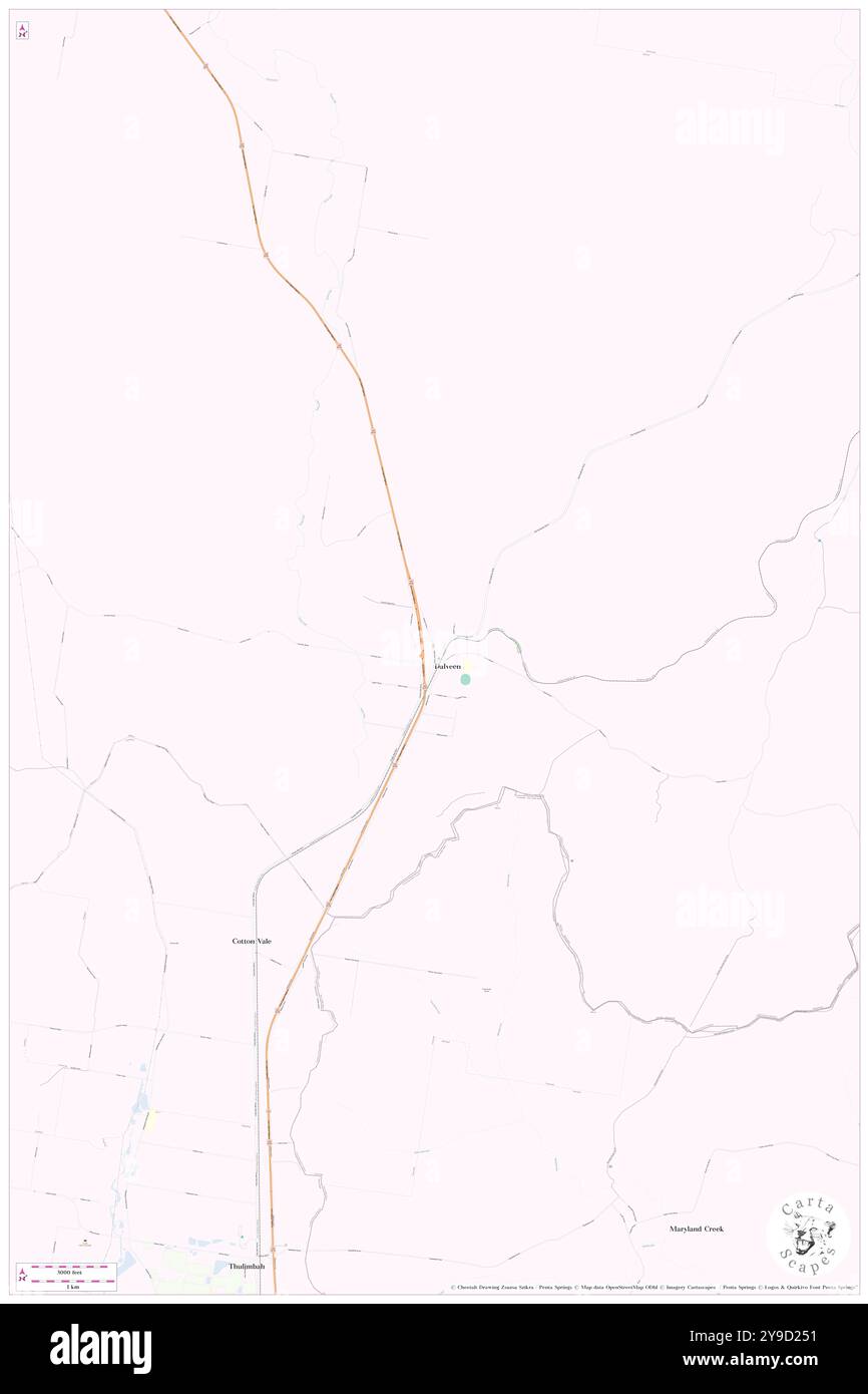 Australian Post Dalveen LPO, Southern Downs, AU, Australien, Queensland ...