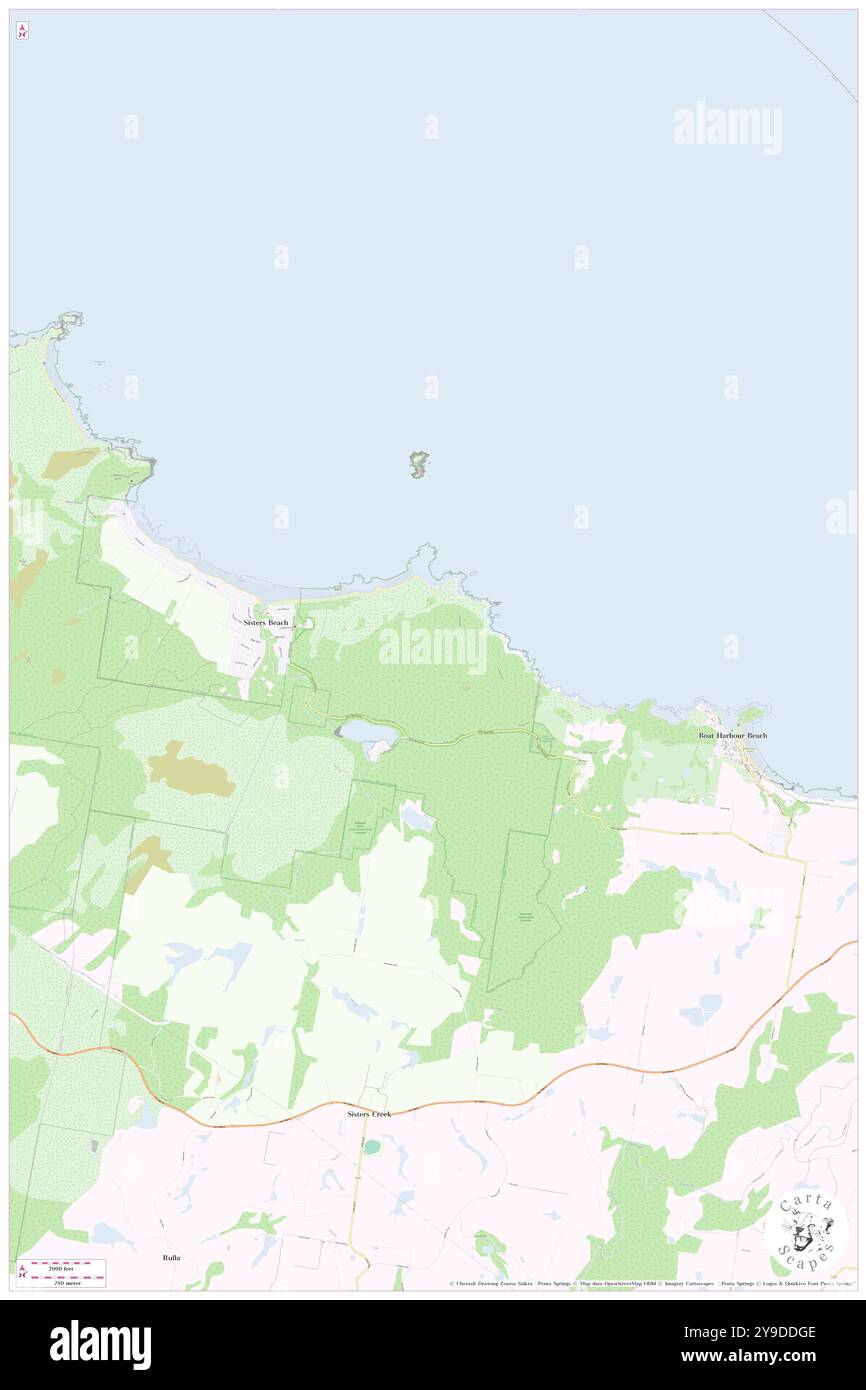 The Two Sisters, Waratah/Wynyard, AU, Australien, Tasmanien, s 40 55 ...