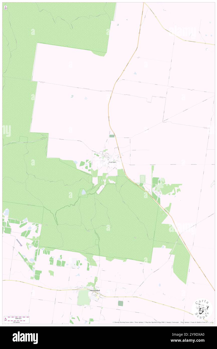 Redbank Primary School, Pyrenäen, AU, Australien, Victoria, s 36 56' 21 ...