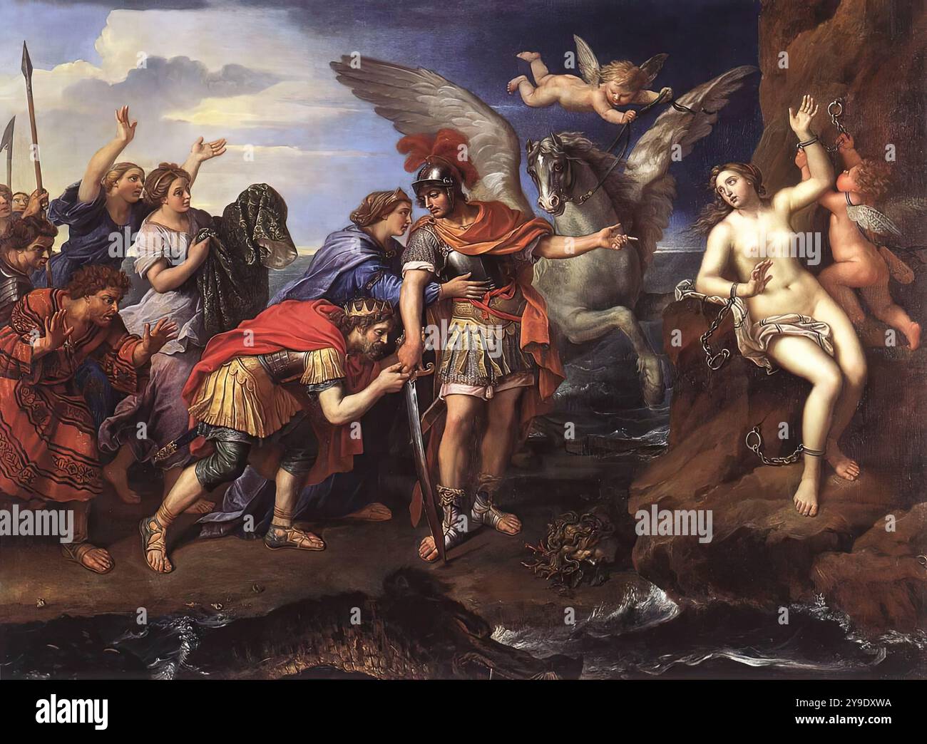 MIGNARD, Pierre (* 1612, Troyes, d. 1695, Paris) Perseus und Andromeda ...