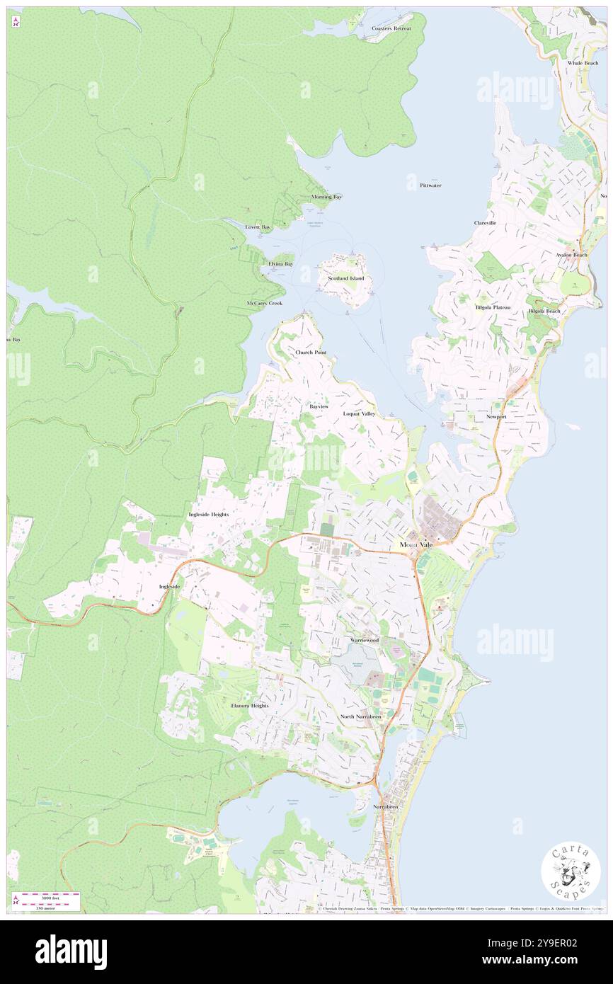 Turimetta Cemetery, Northern Beaches, AU, Australien, New South Wales ...