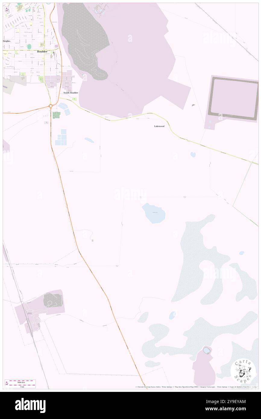 Lakewood Lagoon Dam, Kalgoorlie/Boulder, AU, Australien, Western ...